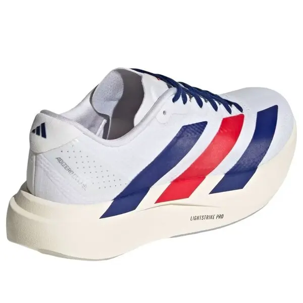 Adidas Adizero Evo Sl Woven Sneakers - Cloud White/mystery Ink/pure Ruby