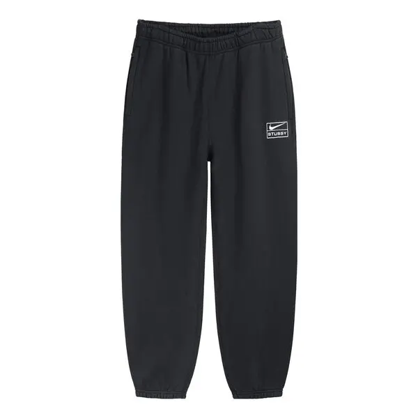 Nike X Stussy Washed Sweatpants 'black - Multi-color