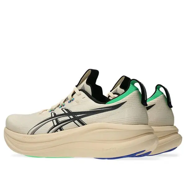 Asics Gel-nimbus 28 Athletic Sneakers - Seashell/black