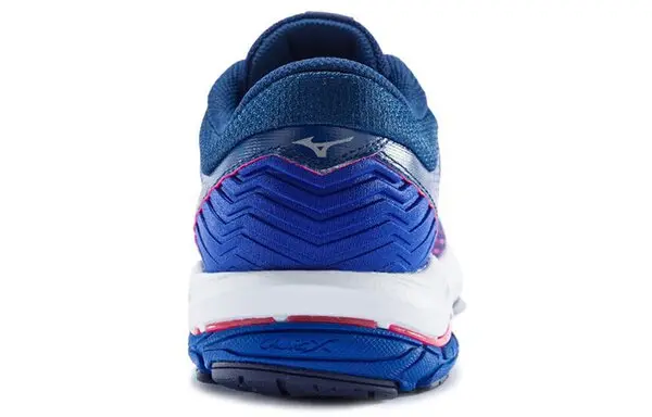 Mizuno Athletic Lace-up Sneakers - Blue/red