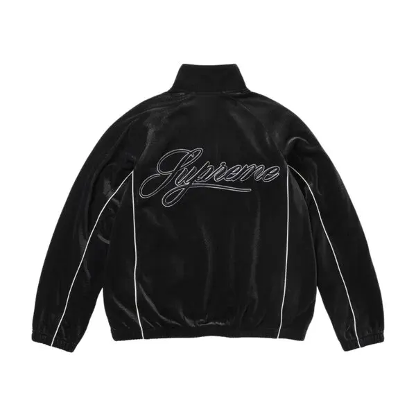 Supreme Velour Mesh Track Jacket