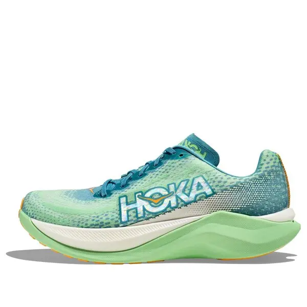 Hoka One One Mach X Athletic Sneakers - Green