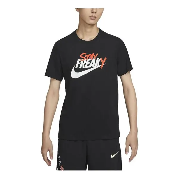Nike Dri-fit Graphic T-shirt - Black