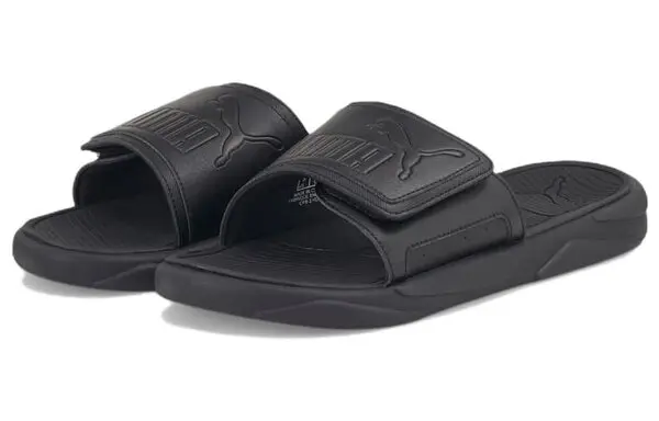 PUMA Royalcat Comfort Slides - Black