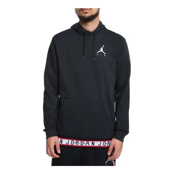 JORDAN Air Jumpman Full-zip Hoodie - Black