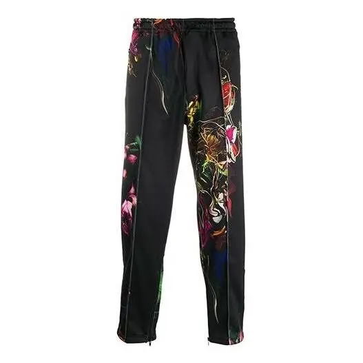 Adidas Y-3 Toketa Aop Cropped Track Pants - Black