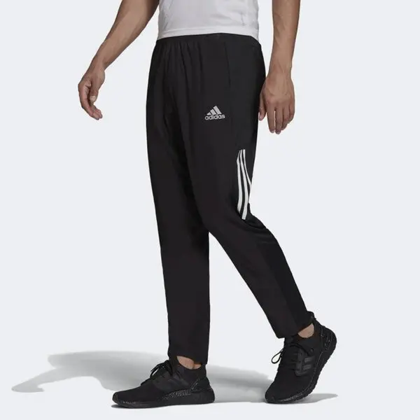 Adidas Logo Sports Running Long Pants/trousers