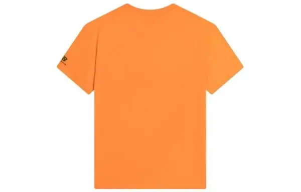 NEW BALANCE Logo Print Tee Asia Sizing 'orange Green