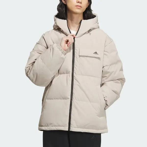Adidas Reversible Down Jacket - White/black
