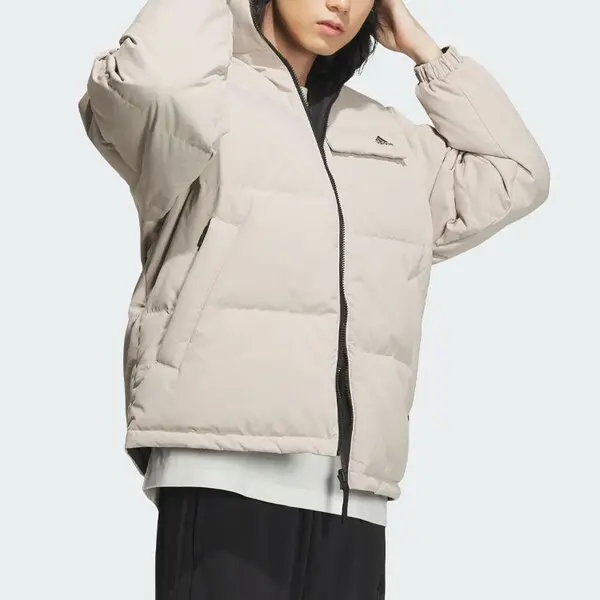 Adidas Reversible Down Jacket - White/black