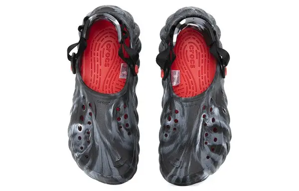 CROCS Echo Clog Marbled - Black/grey