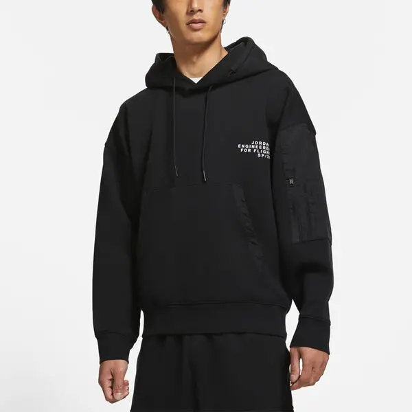 JORDAN Engineered Knit Printing Pullover