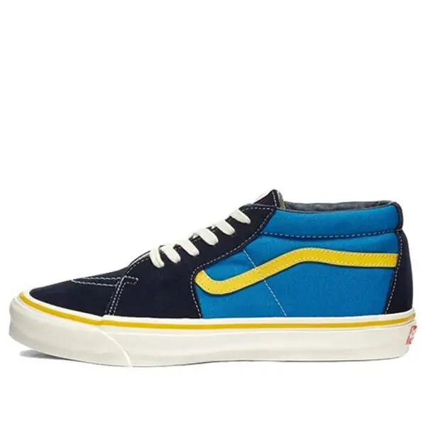 VANS Og Sk8-mid Lx 'mediterranean Blue - Black/blue