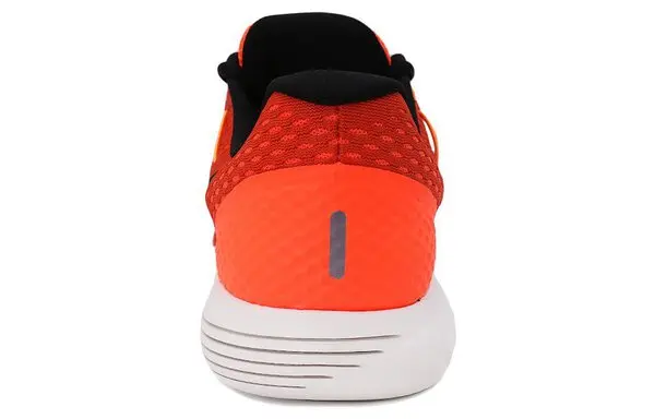 Nike Lunarglide 8 Athletic Sneakers - Max Orange/black/hyper Orange