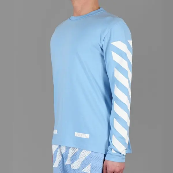 Off-White C/o 13 Alphabet Stripe Long Sleeve T-shirt