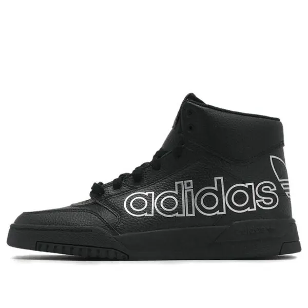 Adidas Drop Step Xl Mid Top Sneakers - Black