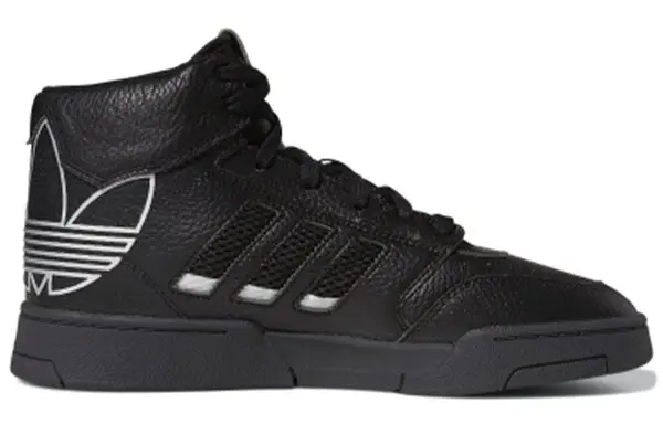 Adidas Drop Step Xl Mid Top Sneakers - Black