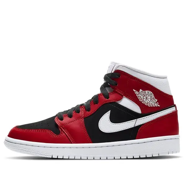 JORDAN 1 Mid "gym Red Black - Gym Red/white/black