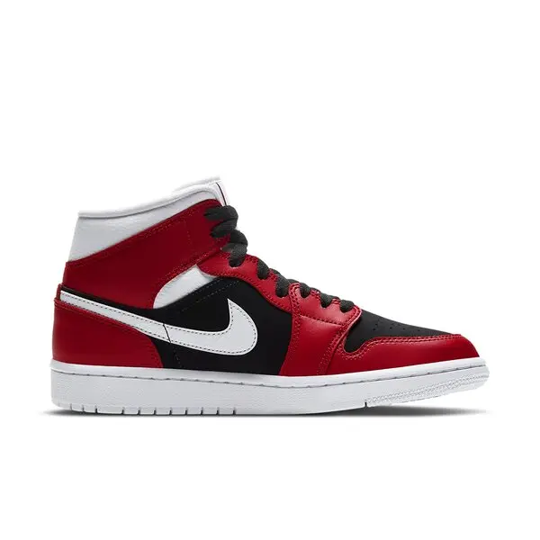 JORDAN 1 Mid "gym Red Black - Gym Red/white/black