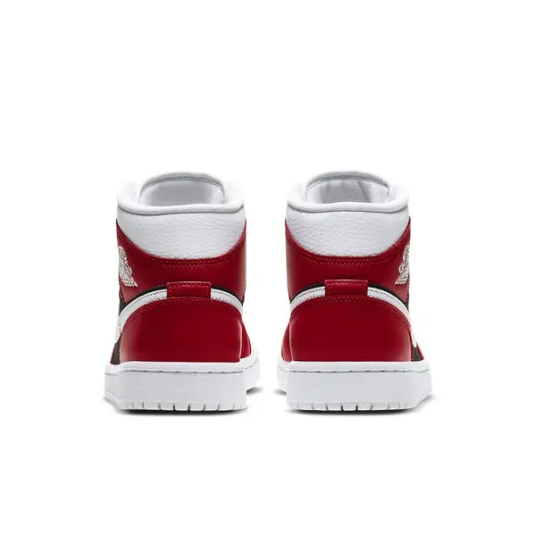 JORDAN 1 Mid "gym Red Black - Gym Red/white/black
