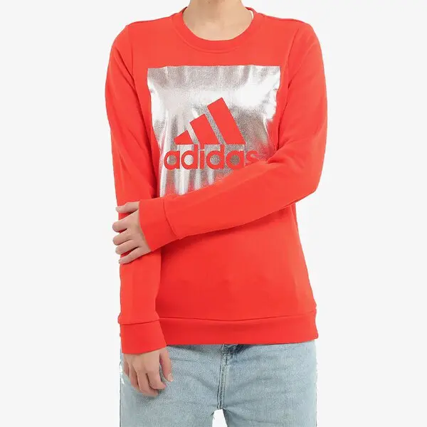 Adidas Crewneck Sweatshirt With Foil Logo