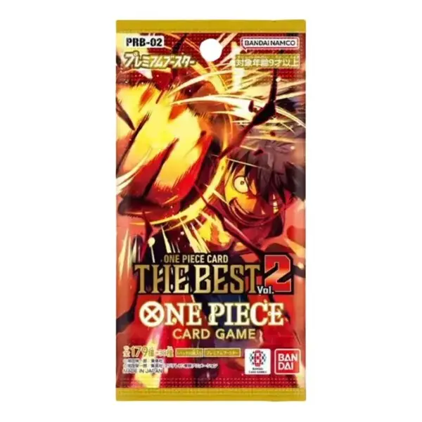 ONE PIECE Card Jp Premium Booster Pack Card The Best Vol.2 - Multi-color
