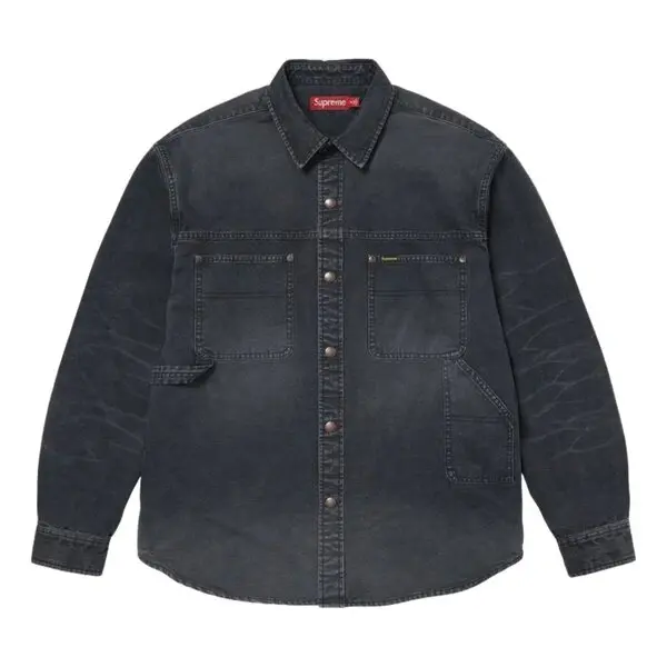 Supreme Ss26 Worn Snap Painter Shirt