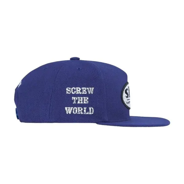 Supreme X Dj Screw Ss26 Suc 5-panel Cap - Blue