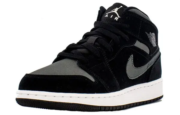 JORDAN 1 Mid Se Sneakers - Grey/black
