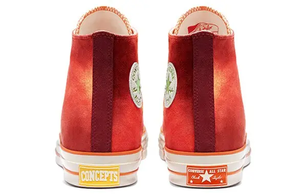 CONVERSE Concepts X Chuck 70 High Top "southern Flame" Sneakers - Orange