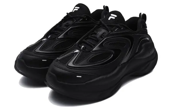 FILA FUSION Buzzard High Top Sneakers - Black
