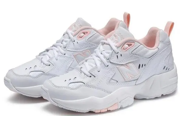 NEW BALANCE 608 Series Sneakers - Whitepink