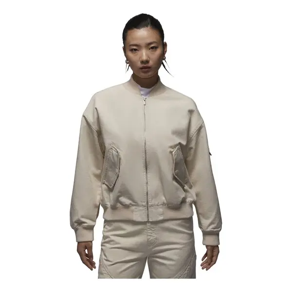 JORDAN Air Renegade Bomber Jacket - Light Brown