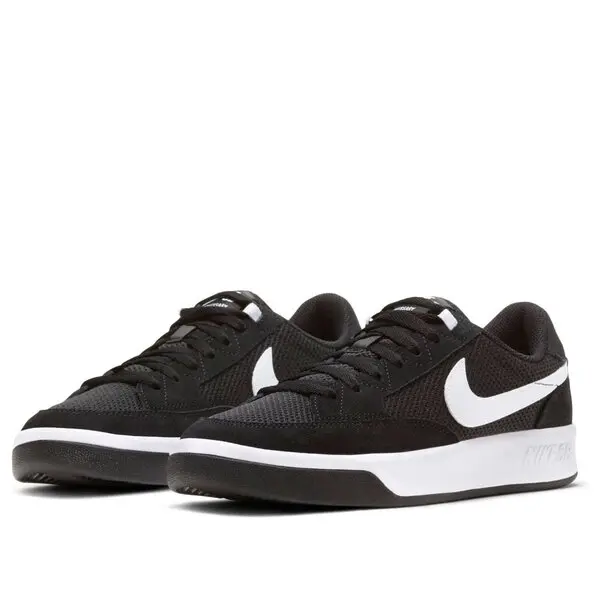 Nike Adversary Sb " White - Black