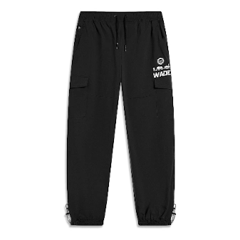 LI-NING Way Of Wade Hall Of Fame 2023 Basketball Pants 'black - Black/red