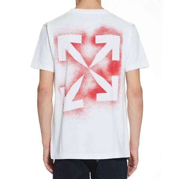 Off-White Stencil Arrows Short Sleeve T-shirt