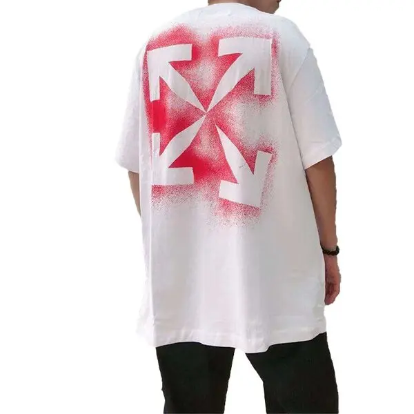Off-White Stencil Arrows Short Sleeve T-shirt