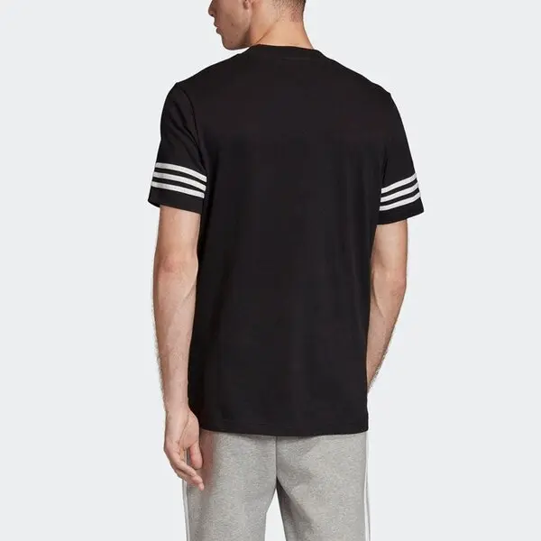 Adidas Originals Outline Tee Logo Short Sleeve - Black