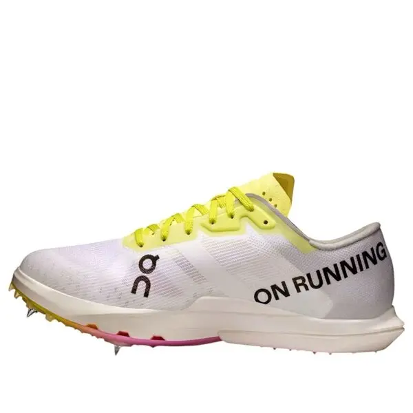 On Cloudspike Amplius 2 Athletic Sneakers - White/raspberry
