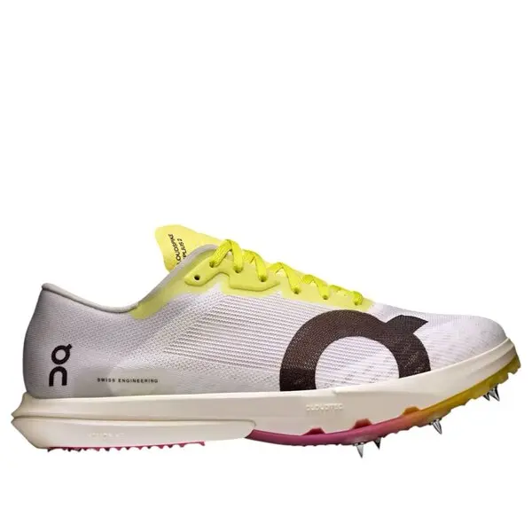 On Cloudspike Amplius 2 Athletic Sneakers - White/raspberry