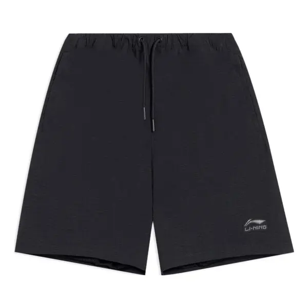 LI-NING Embroidery Logo Drawstring Shorts