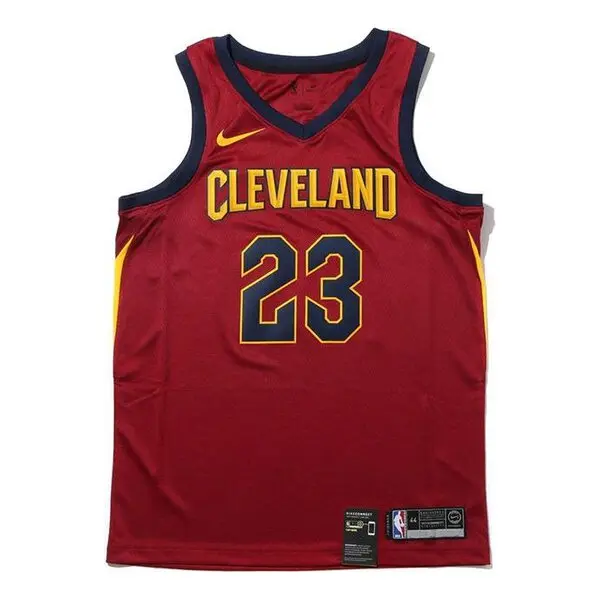 Nike Cleveland Cavaliers Lebron James #23 Icon Edition Jersey - Red