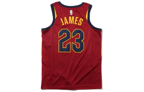 Nike Cleveland Cavaliers Lebron James #23 Icon Edition Jersey - Red