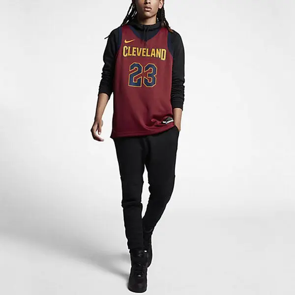 Nike Cleveland Cavaliers Lebron James #23 Icon Edition Jersey - Red