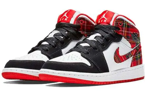 JORDAN 1 Retro Mid Se Gs "bad Santa