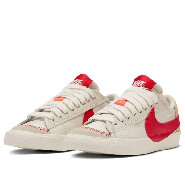 Nike Blazer Low '77 Jumbo Sneakers - Sail/red