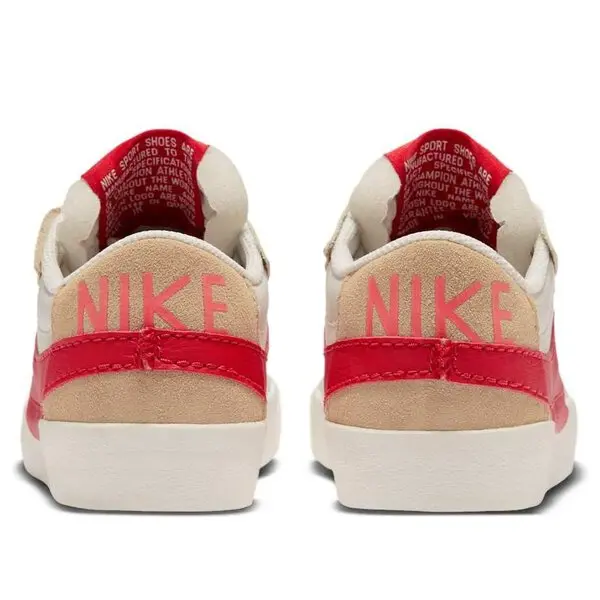 Nike Blazer Low '77 Jumbo Sneakers - Sail/red