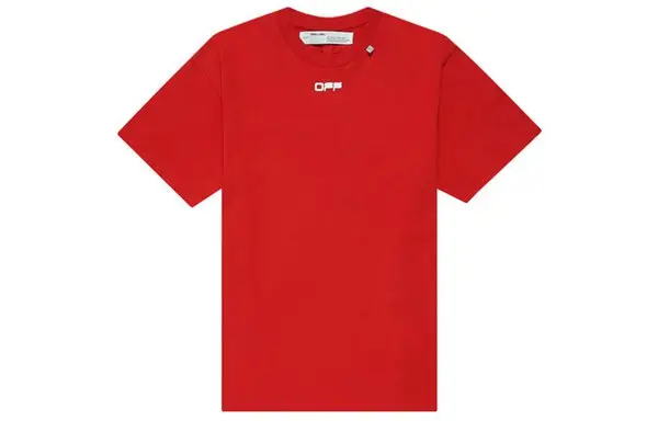 Off-White Painting Arrow Print Short Sleeve Tee