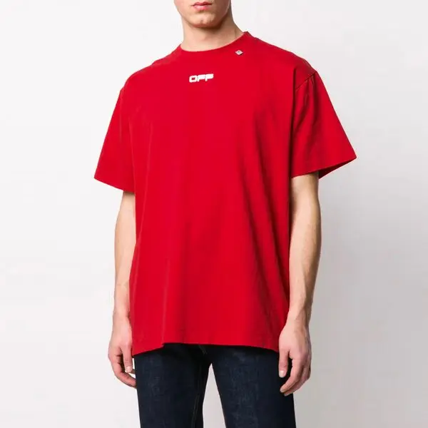 Off-White Painting Arrow Print Short Sleeve Tee