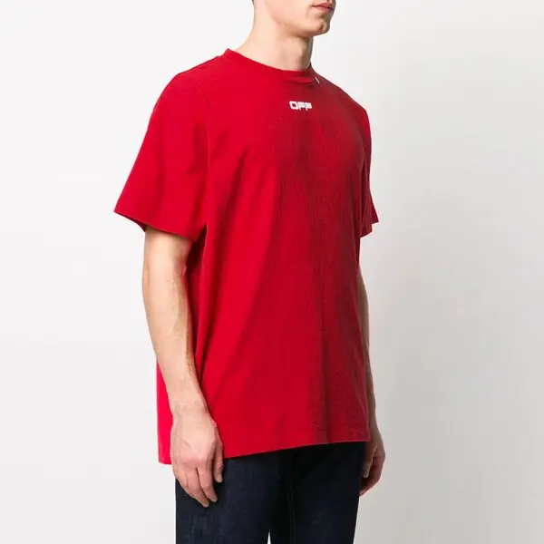 Off-White Painting Arrow Print Short Sleeve Tee
